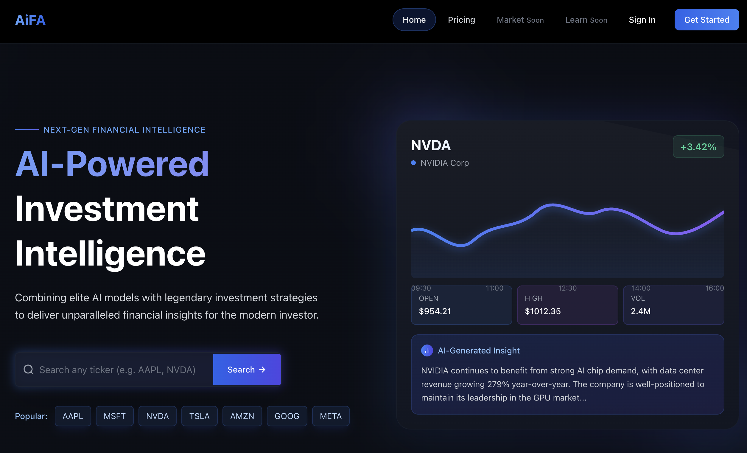 AiFA | AI-Powered Investment Insights